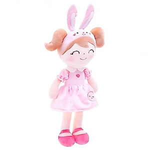 Gloveleya Baby Doll Girl Gifts Soft Plush Bunny Dolls 14" with Gift Box
