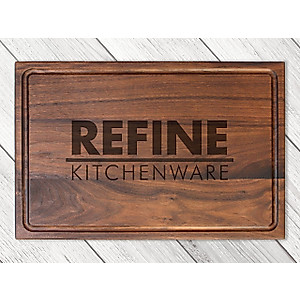 Custom Logo Cutting Board, Realtor Closing Gift, Client Gift, Company Logo Cutting Board, Logo Engraved Cutting Board Made in the USA