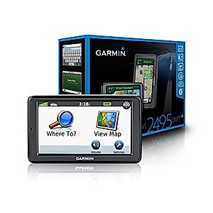Garmin nüvi 2495LMT 4.3-Inch Portable Bluetooth GPS Navigator with Lifetime Map & Traffic Updates (Renewed)