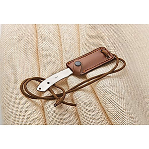 Sarge Hunter's Neck Fixed Blade Knife Kit – Handle Material Sold Separately