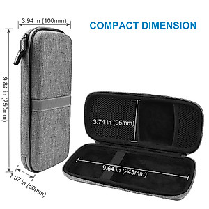 SKYNEW Powerbank Hard Travel Case Compatible RAV Power 26800/20100/20000mAh, Anker Power Core 26800mAh/ PowerCore +26800mAh, ROMOSS 30000mAh, Miady Charger, Ekrist, Lab599 Tx500 Radio(Light Grey)