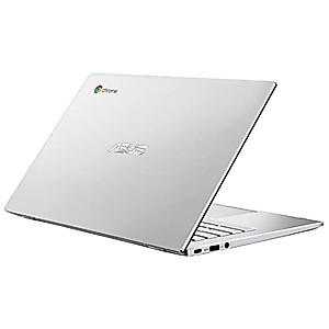 ASUS C425 Chromebook Computer, 14" FHD Laptop, Intel Core M3-8100Y up to 3.4GHz, 8GB RAM, 64GB eMMC, 802.11AC WiFi, Bluetooth, Backlit Keyboard, Silver, Chrome OS, BROAG USB Extension Cable