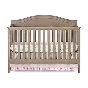 Child Craft Sidney 4-in-1 Convertible Crib, Baby Crib Converts to Day Bed, Toddler Bed and Full Size Bed, 3 Adjustable Mattress Positions, Non-Toxic, Baby Safe Finish (Dusty Heather)