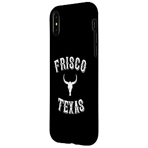 iPhone X/XS Frisco Texas / Cool Western Cowboy Vintage Frisco TX Case