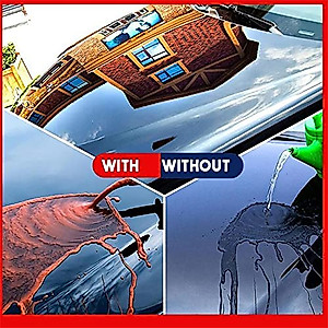 100ml Anti Scratch Hydrophobic Polish Nano Coating Agent with 2 Sponge, Quick Coat Car Wax, Fog Free Anti Scratch, Hydrophobic & High Gloss, 9h Nano Ceramic Coating Long-lasting Protection