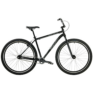 Gravity Single Speed Cruiser 29er Adult BMX Bike (Gloss Black, 19 inch = 5'10" to 6'3")
