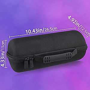 co2CREA Hard Case Compatible with Anker Soundcore Glow Portable Speaker