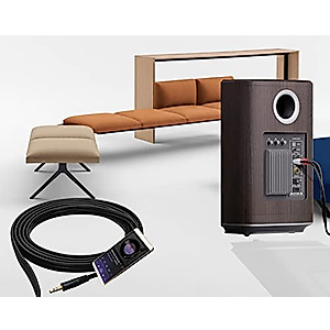 Ruaeoda RCA Aux Audio Cable 50 Feet, 3.5mm Aux to 2RCA Male Stereo Audio Y Cable