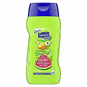 Suave Kids 2 in 1 Shampoo and Conditioner, Wild Watermelon 12 Ounce