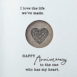 Hallmark Anniversary Card (Two Hearts)