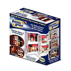 Swivel Store Organizer Storage System