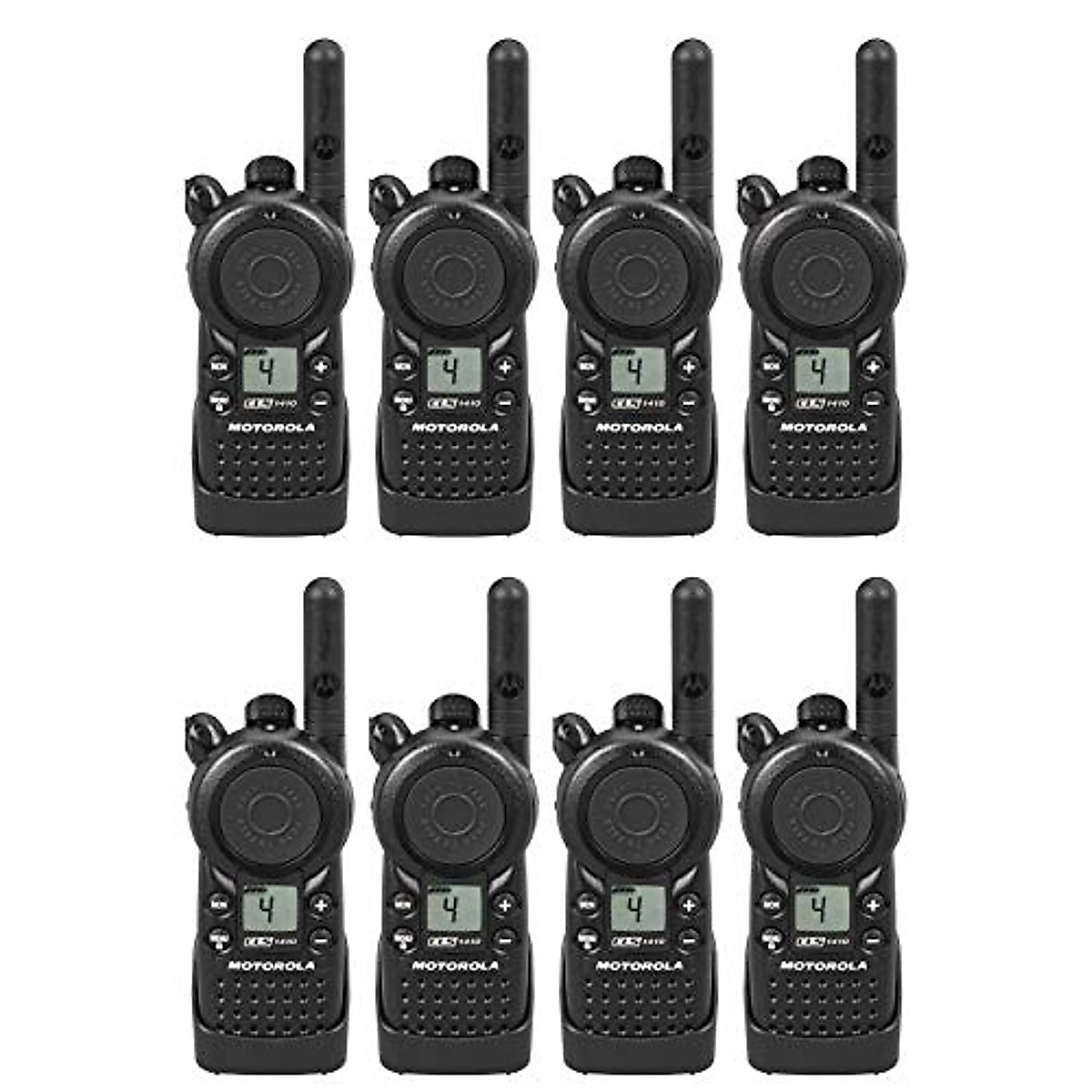 8 Pack of Motorola CLS1410 Two Way Radio Walkie Talkies