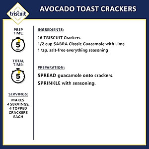 Triscuit Hint of Sea Salt Whole Grain Wheat Crackers, Vegan Crackers, 8.5 oz