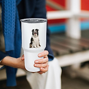 YOUKE OLA 8 Pack Sublimation Tumbler Blank White Bulk Stainless Steel Double Wall Vacuum Insulated Coffee Travel Tumbler Car Cups with Straws, 30oz