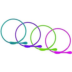 Fusionbrands FoodLoop Set of 4 Silicone Trussing String, Kitchen Twine, Banding Loop, Multi, 4 pack