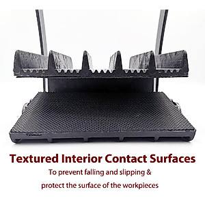 2PCS Plywood Carrier, Wood Panel Carrier,Drywall Lifting Carrying Tool,Synthetic Cement Board Gripper Clamp Lift Tool for Wood Plastic Glass Sheets, Clamping Thickness 3/4”, Capacity 100LBS each