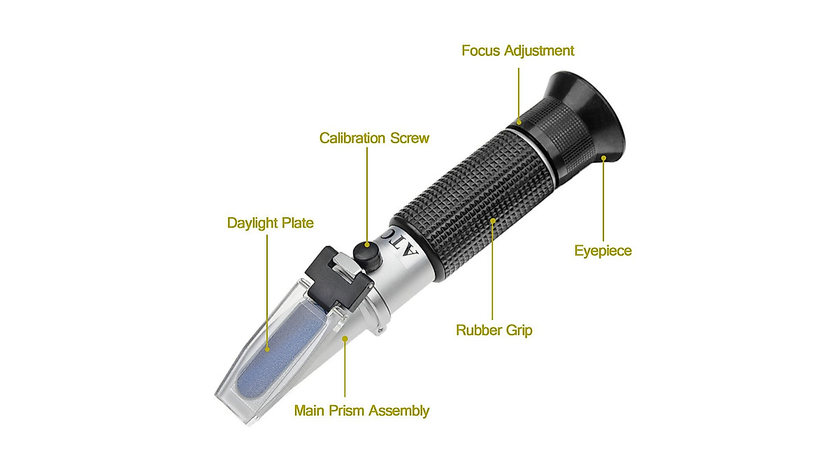 Aichose Brix Refractometer - Optimize Home Brewing