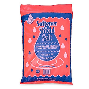 Softener Shield Salt w/ Rust Remover for Water Softeners