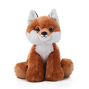 The Petting Zoo Fox Stuffed Animal, Gifts for Kids, Wild Onez Zoo Animals, Fox Plush Toy 9 inches