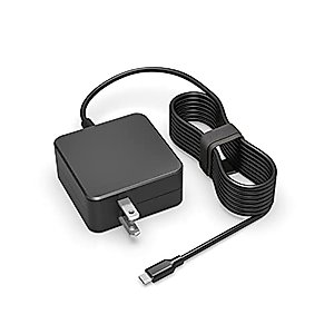 Charger for Asus Chromebook, (UL Certified Safety), 45W, USB C