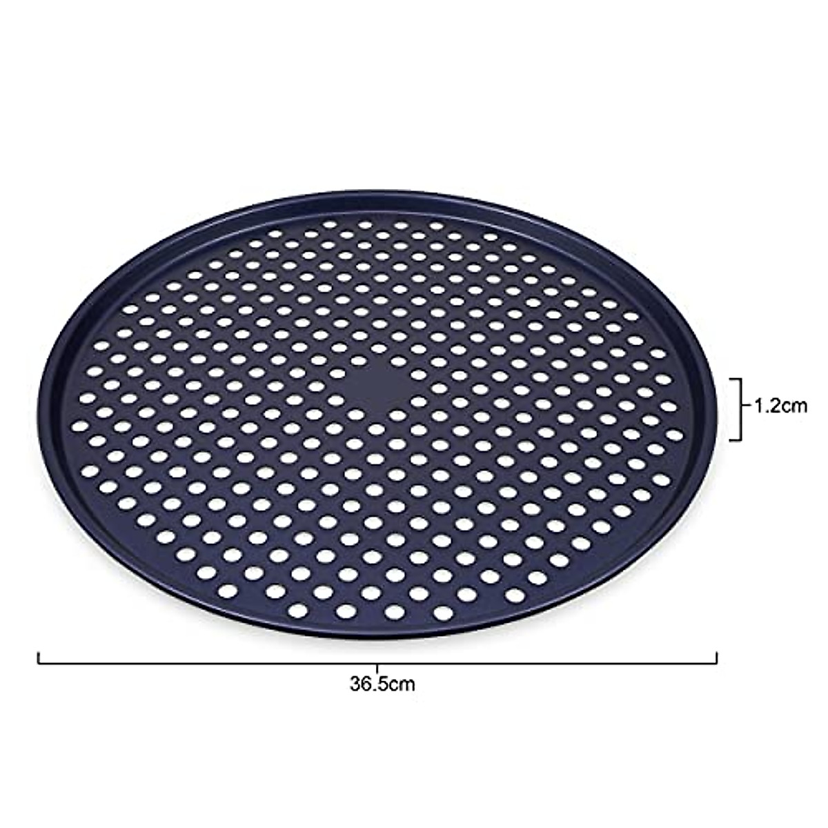 Zyliss Durable Non-Stick Pizza Tray | Carbon Steel | Dark Blue | Pizza Tray/Bakeware | Dishwasher Safe | 5 Year Guarantee…
