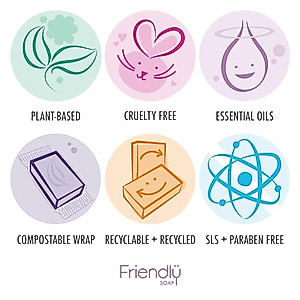 FRIENDLY SOAP Lavender Geranium Conditioner Bar, 95 GR