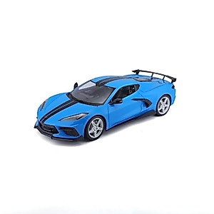 Maisto 1:18 Special Edition 2020 Chev Corvette Stingray Z51 (High-Wing) Blue