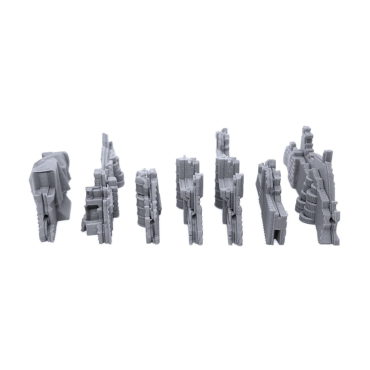 EnderToys Shanty Obstacles by Terrain4Print, 3D Printed Tabletop RPG Scenery and Wargame Terrain for 28mm Miniatures