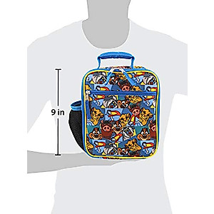 Disney The Lion King Boy's Girl's Soft Insulated School Lunch Box (Blue, One Size)