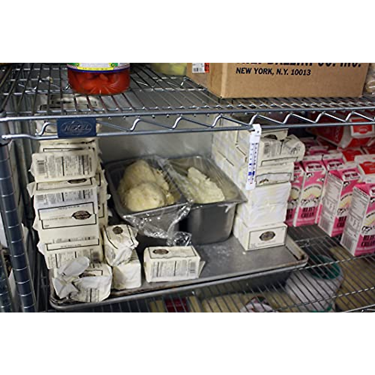 Cooper-Atkins 330-0-1 Refrigerator/Freezer Vertical Glass Tube Thermometer