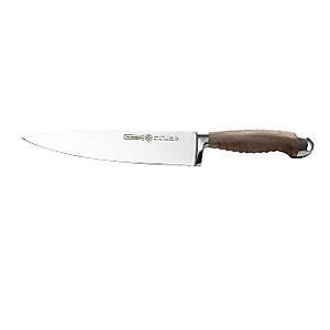 Mundial Nobilis Series, 10-Inch Chef’s Knife - Stainless Steel Blade with Ergonomic Wood Handle, Ideal for Cutting Meats, Durable & Corrosion-Resistant