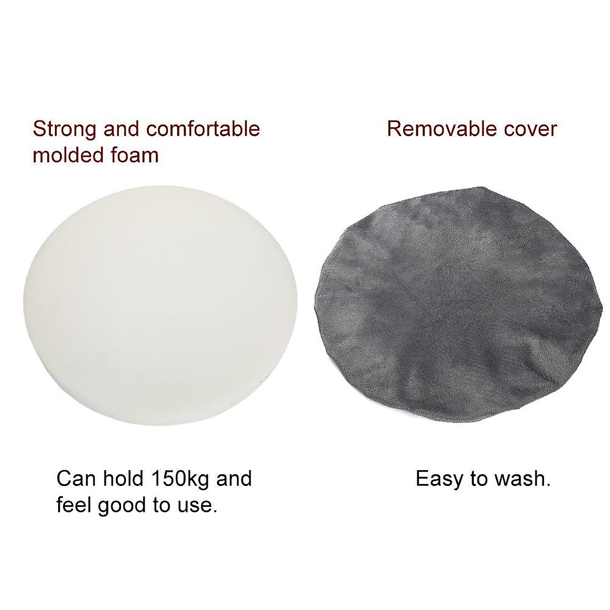 Rotating Swivel Seat Cushion, 360 Degree Rotation Skidproof Car Seat Cushion Convenient for Sitting or Standing from Car Used for Pregnant Women Elderly Use, 15 Inches in Diameter