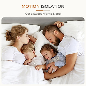 Sweetnight King Mattress, 10 Inch Memory Foam Mattress in a Box for Comfy Sleep and Pressure Relief, Flippable King Size Mattress, CertiPUR-US Certified