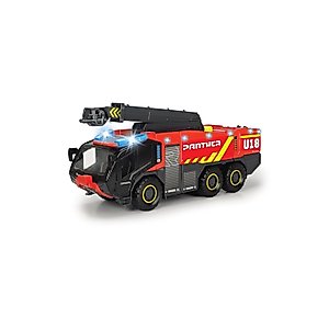 DICKIE TOYS - 24 Inch Airport Crash Tender Fire Truck, Red