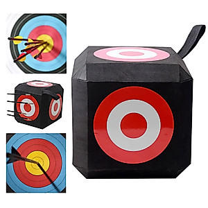 KUYYFDS Archery Target Cube EVA Foam Archery Dice Training Target Square with 6 Sides for Recurve Bow Archery Sports Targets