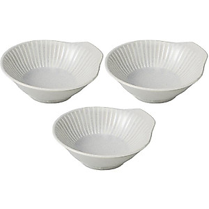セトモノホンポ(Setomonohonpo) Set of 3 Tokusa Gray Lightweight Drinking [5.4 x 5.1 x 1.9 inches (13.8 x 13 x 4.7 cm) | Drinking Water