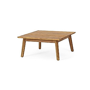 Christopher Knight Home 318124 Burchett Coffee Table, Teak