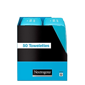 Neutrogena Neutrogena Hydroboost Facial Cleansing & Makeup Remover Wipes With Hyaluronic Acid, Twin Pack, 25 Ct, 25 count (Pack of 4)