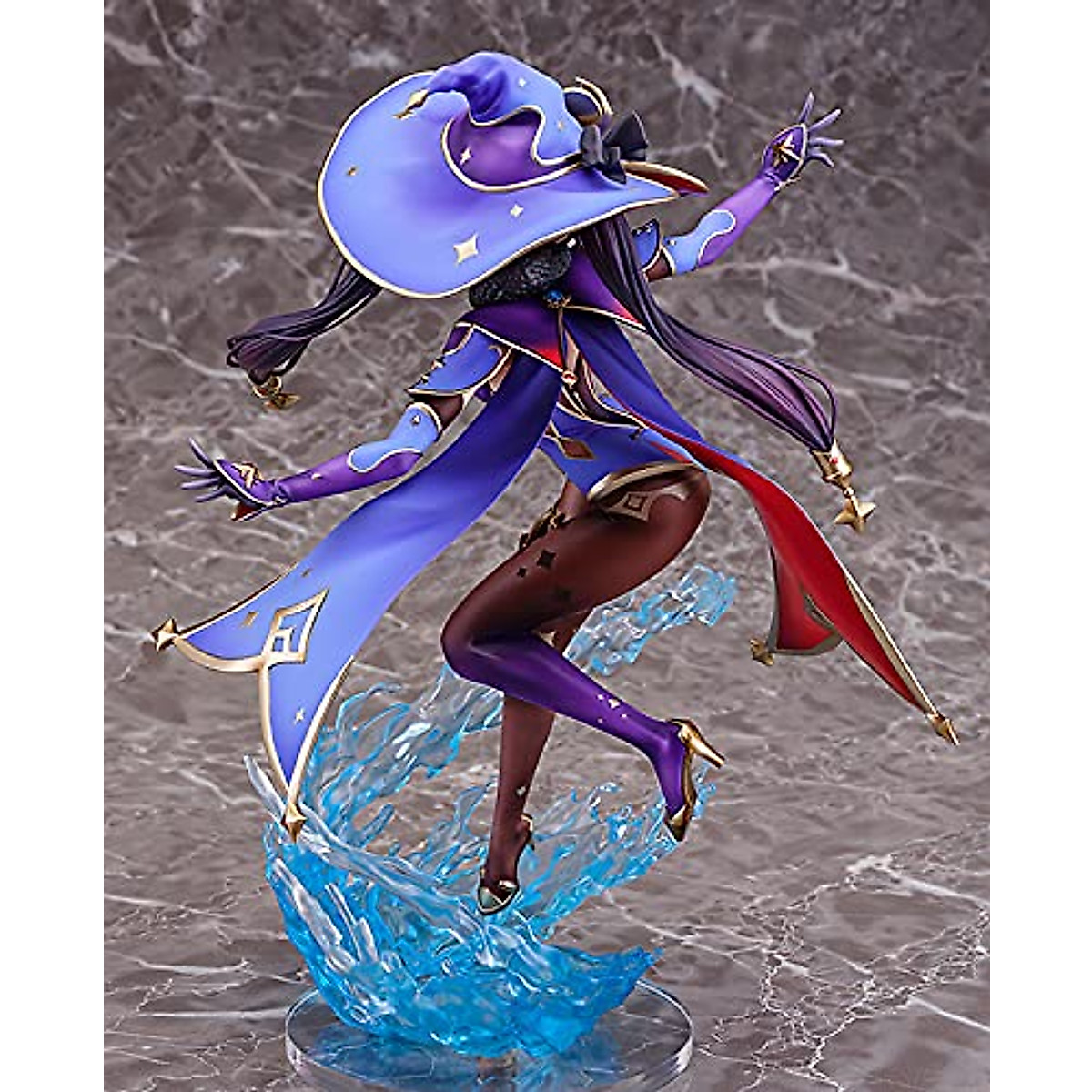 Wonderful Works Genshin Impact: Astral Reflection Mona 1:7 Scale PVC Figure, Multicolor