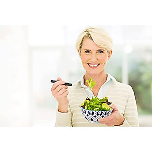 Annovero Cereal Bowls - Set of 6 Dinnerware for Ice Cream, Fruit, Ramen, Cereal, Soup, Colorful Stoneware Dishes for Kitchen, Microwave and Oven Safe, 6.25 Inch Diameter