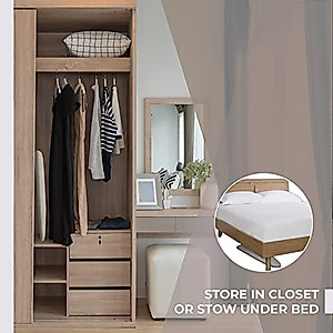 Bartnelli Tabletop Ironing Board Size 24x14 with Reinforced Steel Legs for Extra Stability, and Extra Layer Cover Padding for Smooth and Easy Ironing, Intelligent Locking System to Easily Fold Away