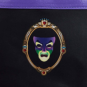 Loungefly Disney Villains Evil Queen Apple Womens Double Strap Shoulder Bag Purse