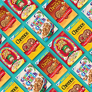 Original Cinnamon Toast Crunch Breakfast Cereal, 4 Pack 8 OZ Cereal Cup