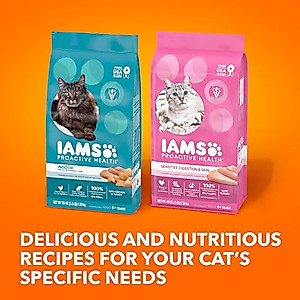 IAMS Proactive Health Adult Healthy Dry Cat Food with Salmon, 7 lb. Bag