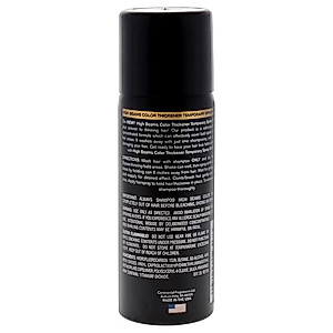 Salon Grafix High Beams Color Thickener Temporary Spray - Black for Unisex - 2.7 oz Hair Color