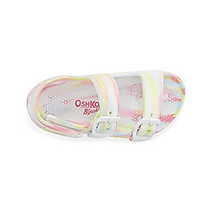 OshKosh B'Gosh Girls Rivar Sandal, Multi, 9 Toddler