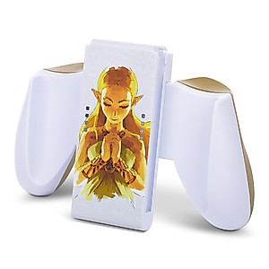 PowerA Joy-Con Comfort Grip for Nintendo Switch - Princess Zelda, game controller, gamepad, Nintendo Switch Lite
