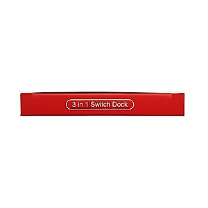 Switch Dock for Nintendo Switch OLED, 3 in 1 Switch TV Adapter with 4K HDMI, USB 3.0 Port, Type C 100W Charging, Portable Switch Docking Station Travel, for Samsung Dex S23, MacBook