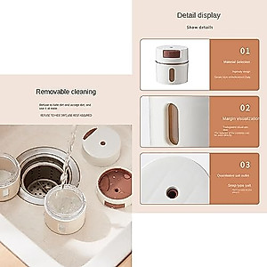 2023 new 6-piece magnetic suction spice box set combination of spice bottles wall-mounted household spice jar kitchen seasoning quantitative salt shaker