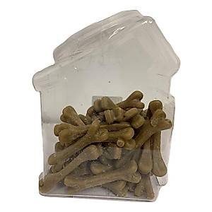 Fido 40 Count Jar of Naturals Belly Bone Dog Treats, Small, Digestion Care with Prebiotics and Probiotics